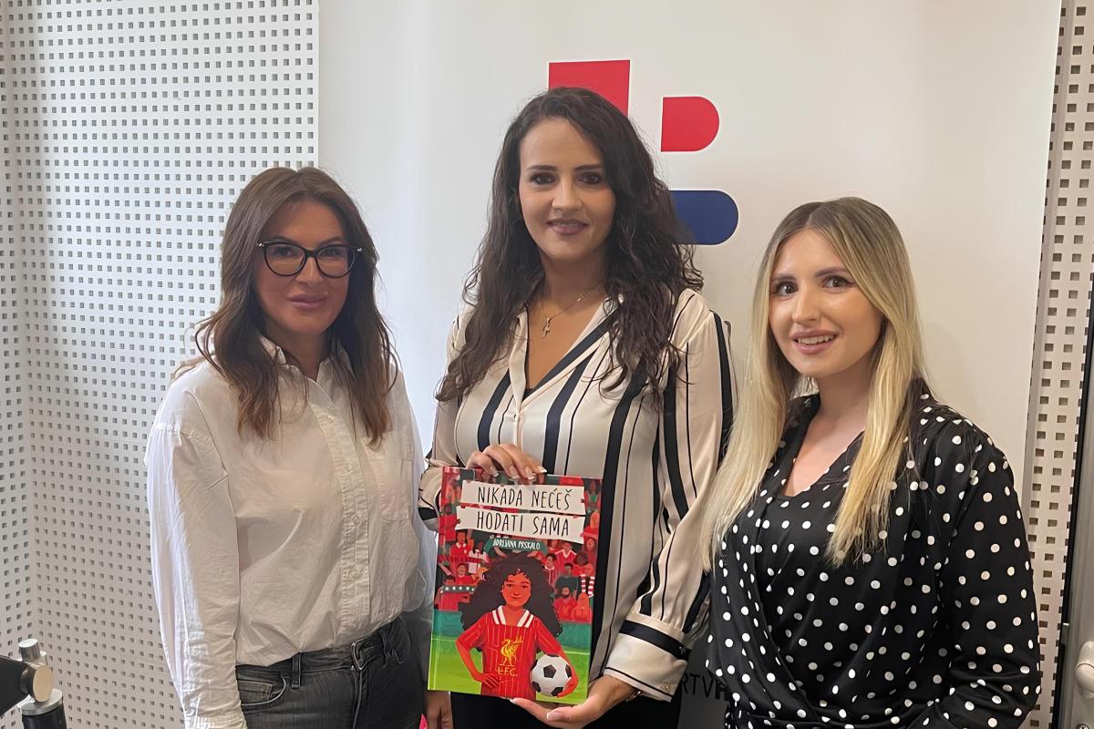 Adrijana Prskalo za Radio HB: Slikovnica "Nikada nećeš hodati sama ...