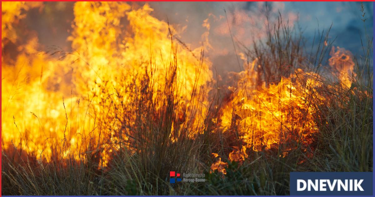 Oprez kod proljetnog čišćenja; 25 požara u jednom vikendu ...